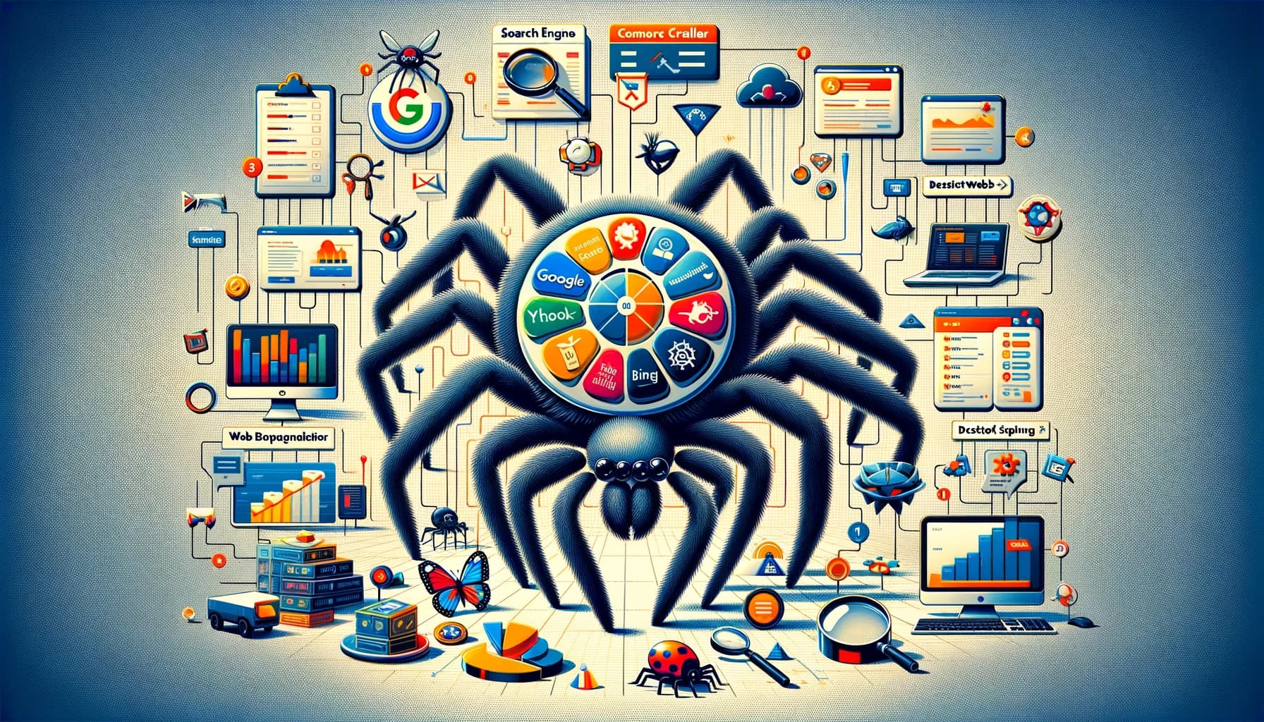 Web Crawlers: Funcionamiento, Tipos y Gestión para SEO